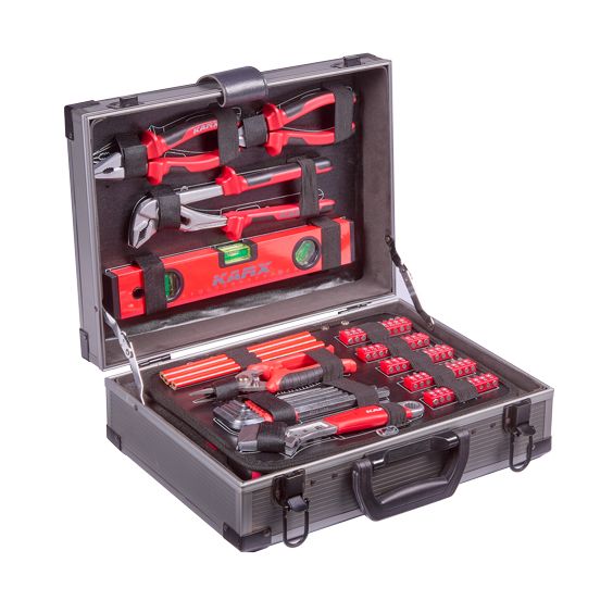 Mallette à outils alu 110 pièces