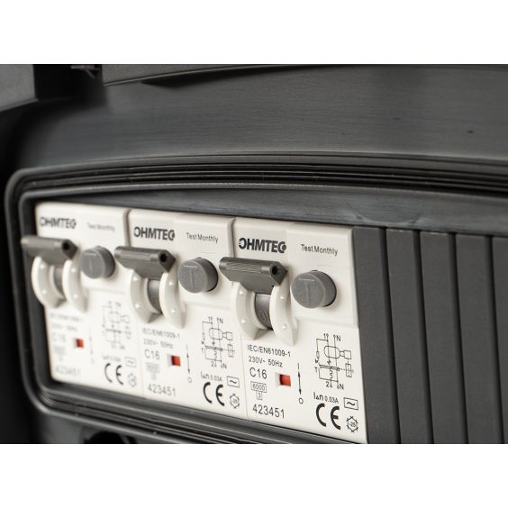 Coffret de recharge vélo et trotinette électrique 3 prises OHMTEC