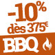 Barbecue Charbon de Bois ROSTER 40x70cm